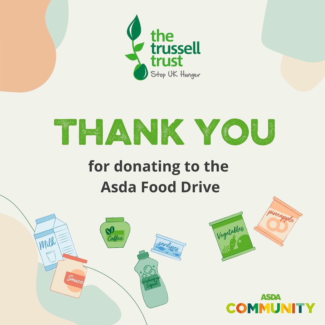 ASDA Food Drive: You donated 251kg of Food! | Aberdeen North Foodbank